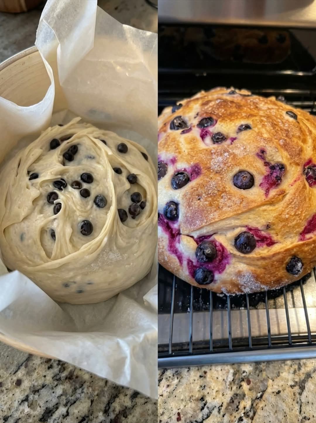 Blueberry Cream Cheese Loaf - Yummy Recipes